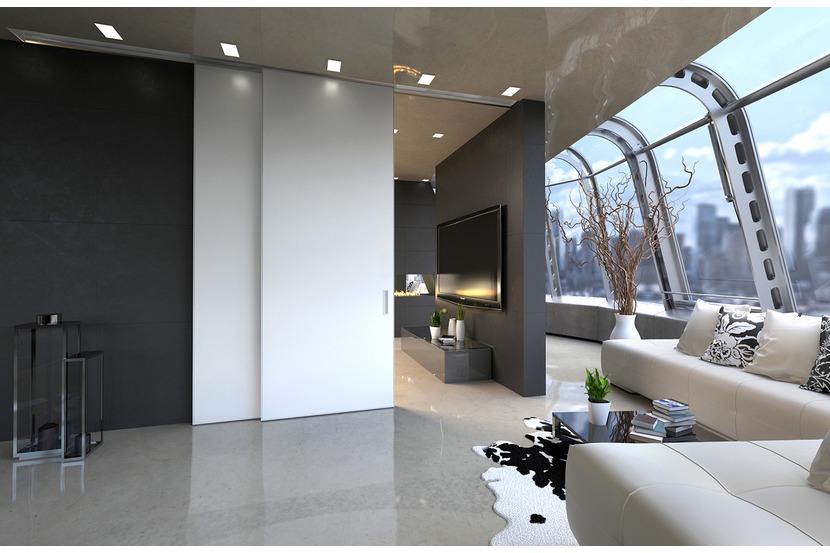EPHROD ® - Porte per interni scorrevoli in vetro e alluminio