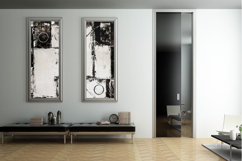 EPHROD ® - Porte per interni scorrevoli in vetro e alluminio